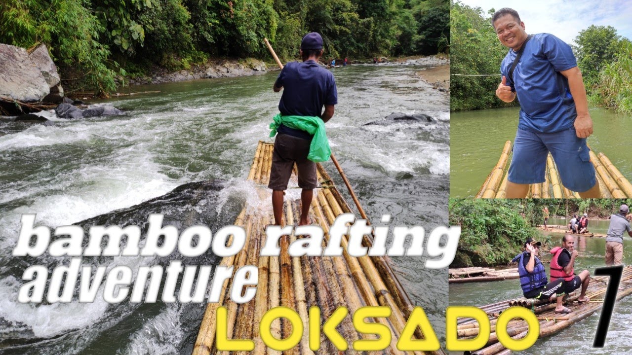bamboo rafting Loksado..uji nyali dan menolak cemas..pokoknya seru dan ...