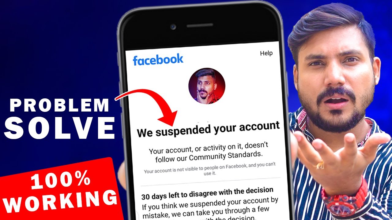 How to Recover Suspended Facebook Account | We Suspended Your Facebook ...