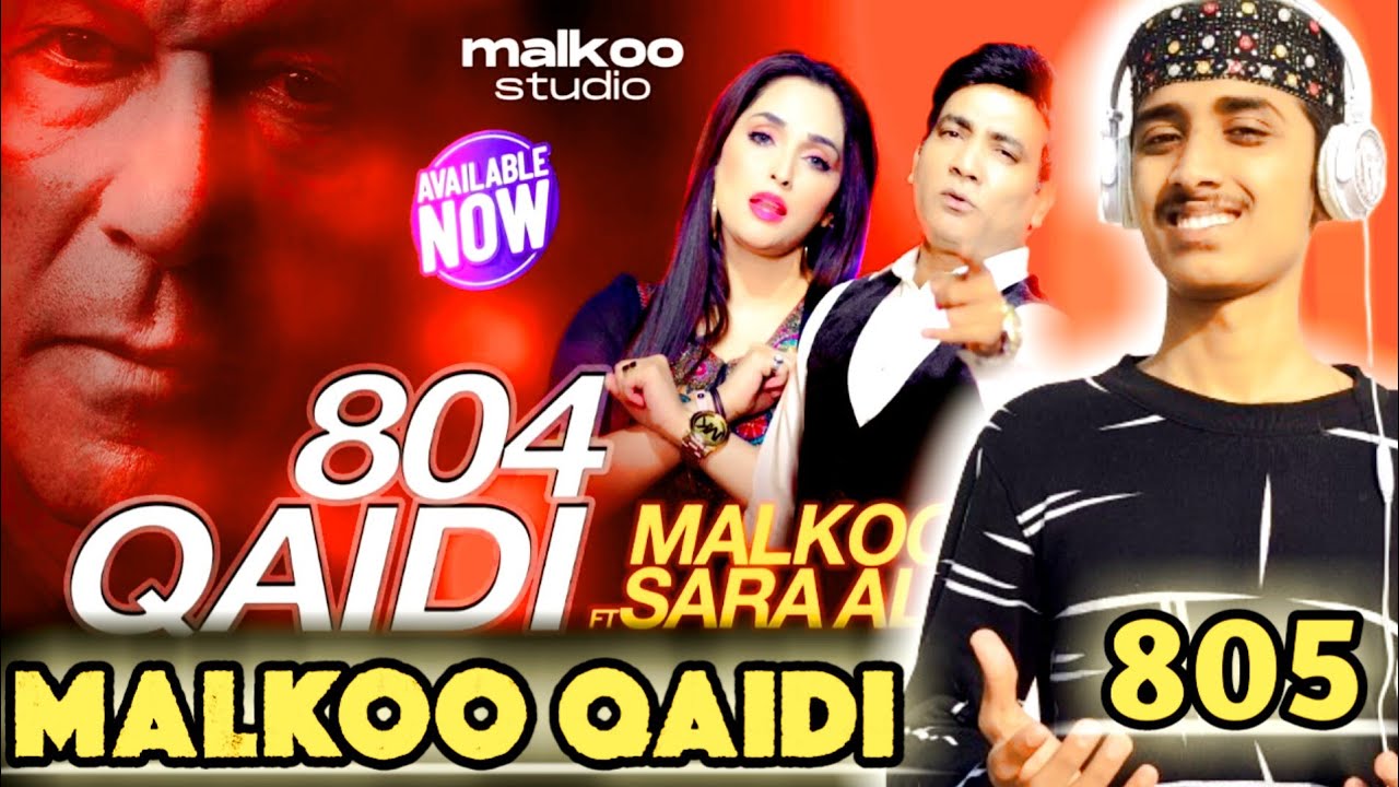Qaidi 804 ||Malkoo Ft Sara Altaf Par Reaction || Latest Song 2024 ...