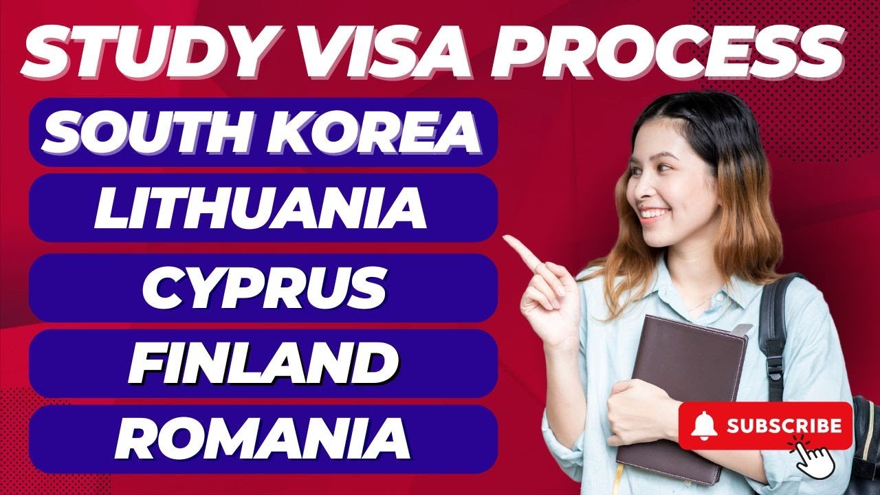Study visa process of Latvia, Lithuania, Cyprus, Finland, Romania ...