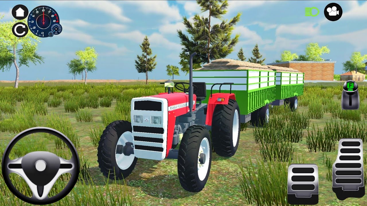 Indian Tractor Simulator 2 - Real Indian Cargo Tractor Offroad Driving ...
