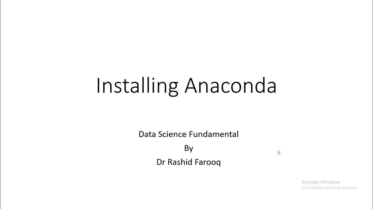 How To Install Anaconda Python Jupyter Lab Jupyter Notebook Spyder Lecture 0 Youtube