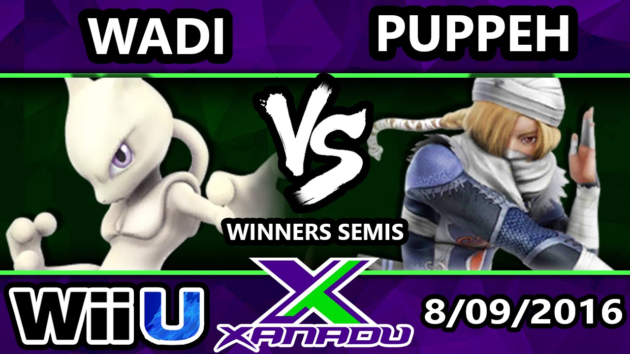 S@X 162 - Wadi (Mewtwo) Vs. Puppeh (Sheik) SSB4 Winners Semis - Smash ...