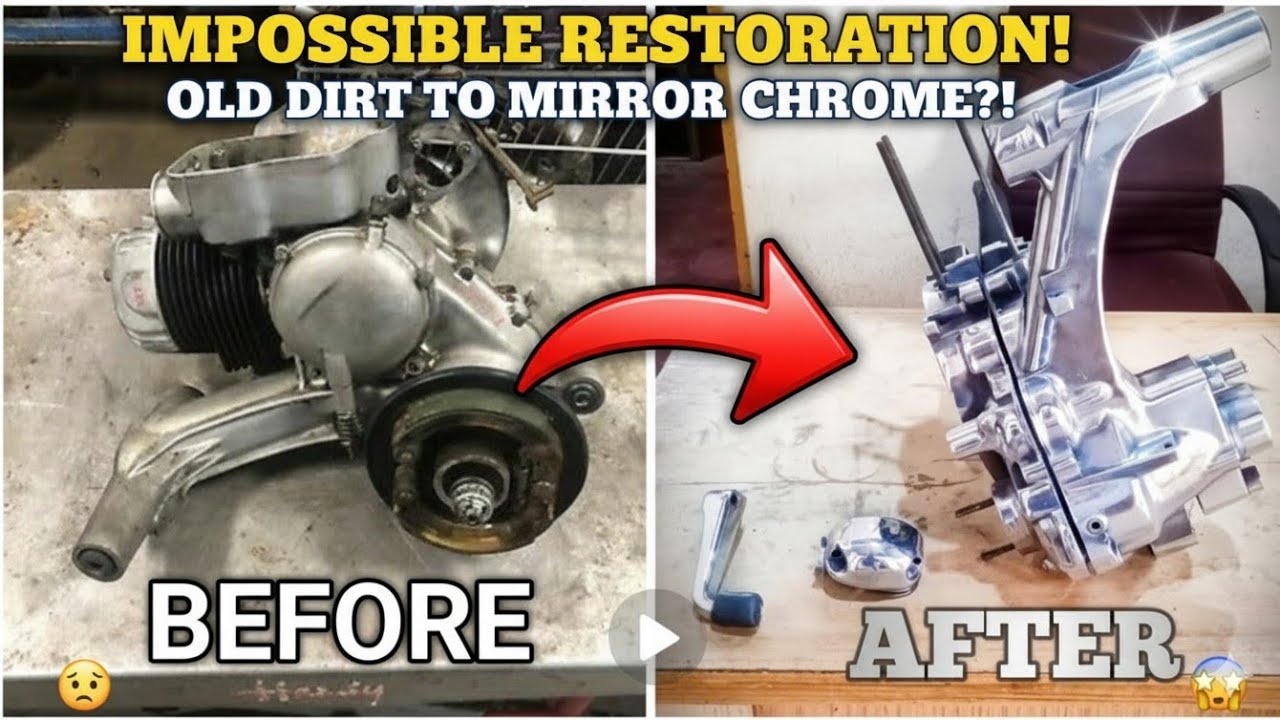 Bajaj chetak engine modified | Rare Old chetak modified | #scooter # ...