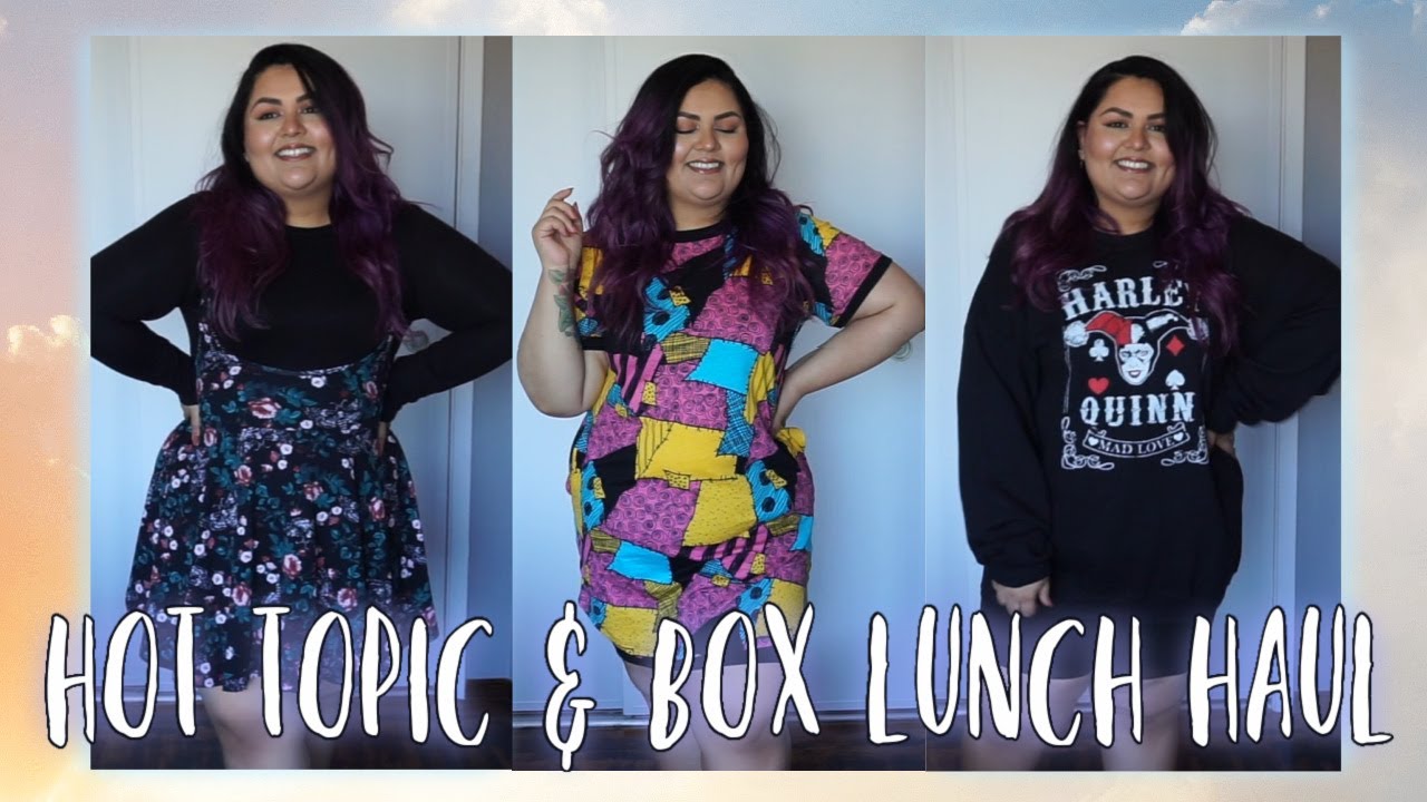 hot topic & box lunch haul | super chatty - YouTube