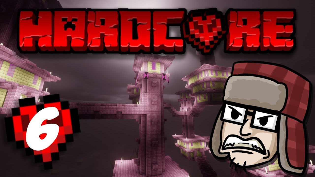 End Busting! | Hardcore Minecraft #6 (Reupload) - YouTube