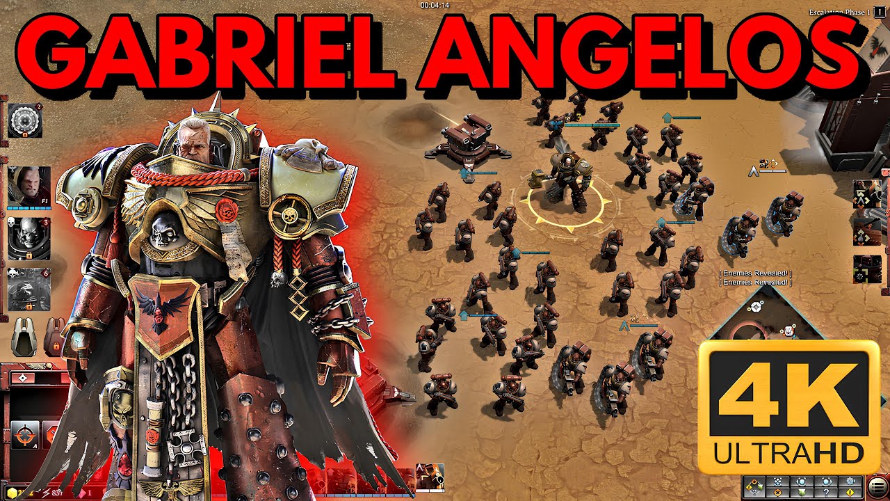 GABRIEL ANGELOS | Blood Ravens VS Cruel Orks | Warhammer 40K Dawn of ...