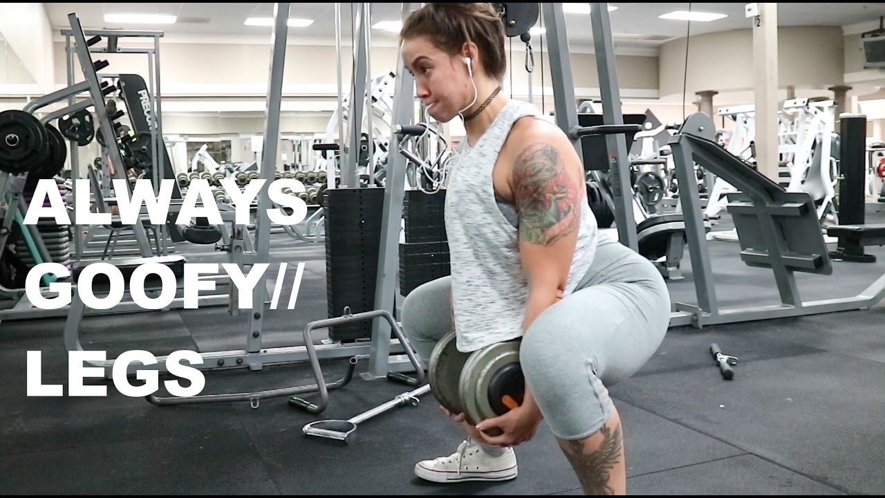 Always goofy // Training legs - YouTube