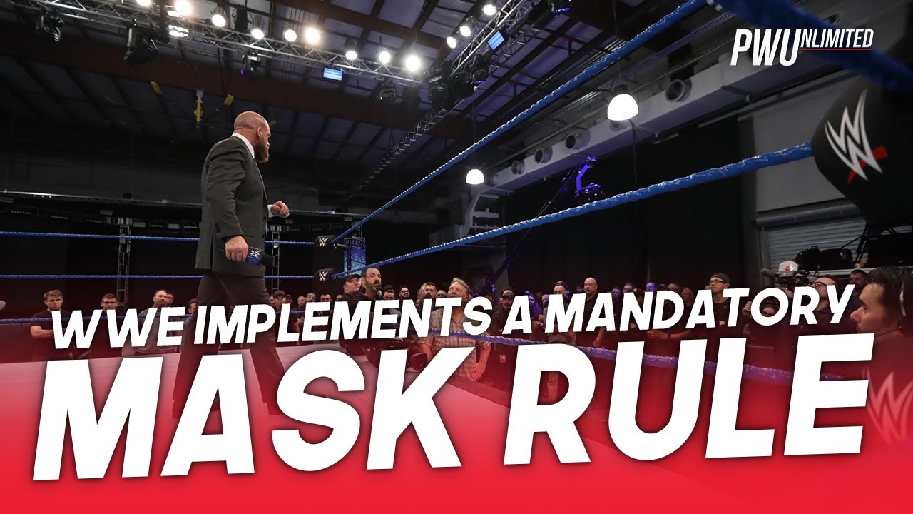 WWE Implements A Mandatory Mask Rule, Fines To Be Issued - YouTube
