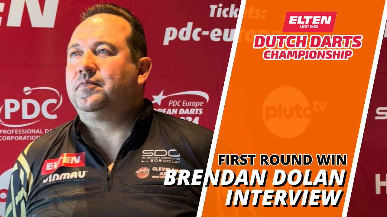 Brendan Dolan: 'I have a shoulder injury at the moment' | Dutch Darts ...