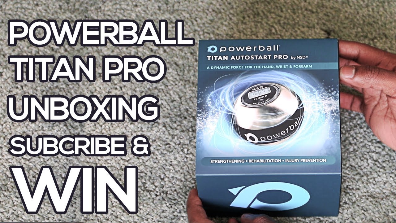 Powerball Autostart Titan Pro Honest Review & Unboxing 2019 Giveaway ...