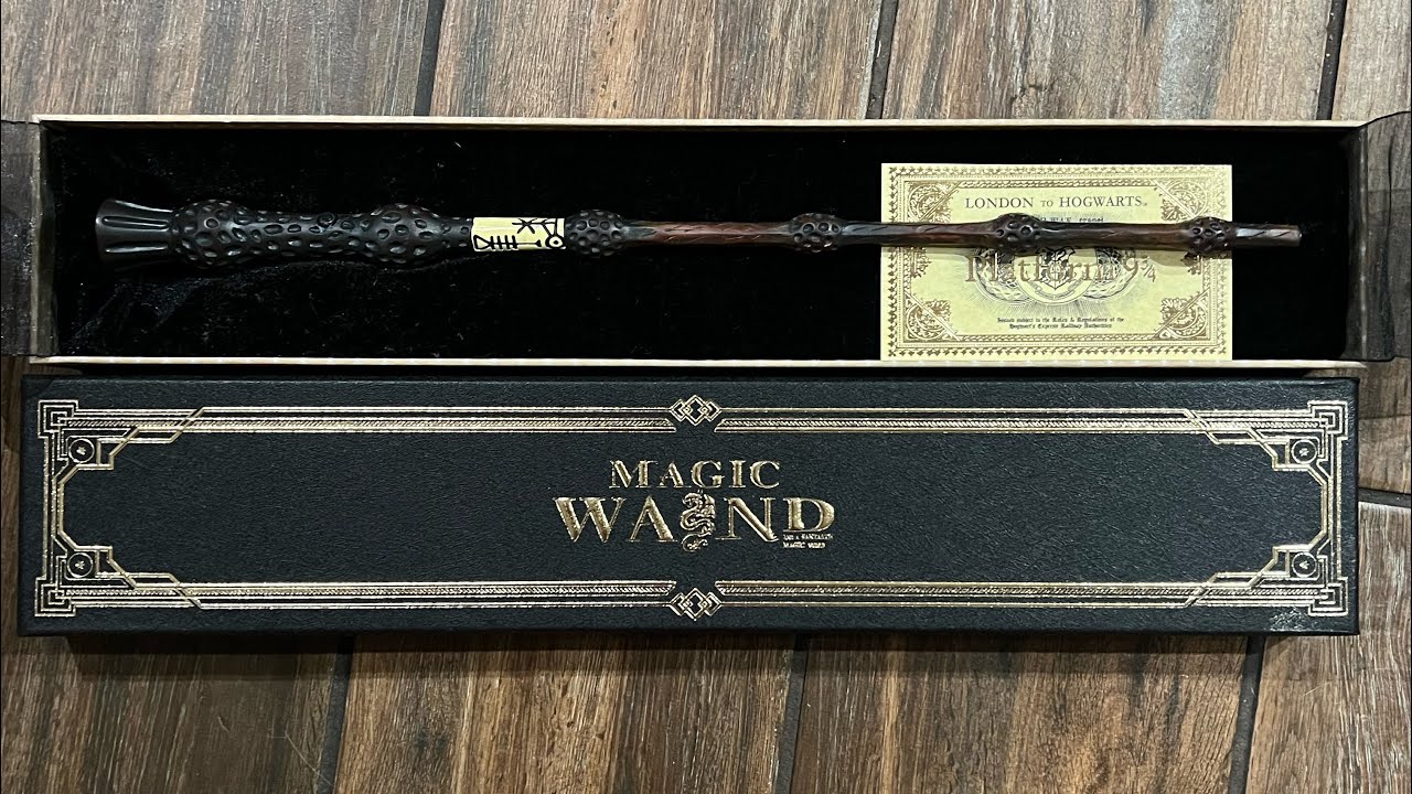 Harry Potter wand How to pack the flash paper - YouTube