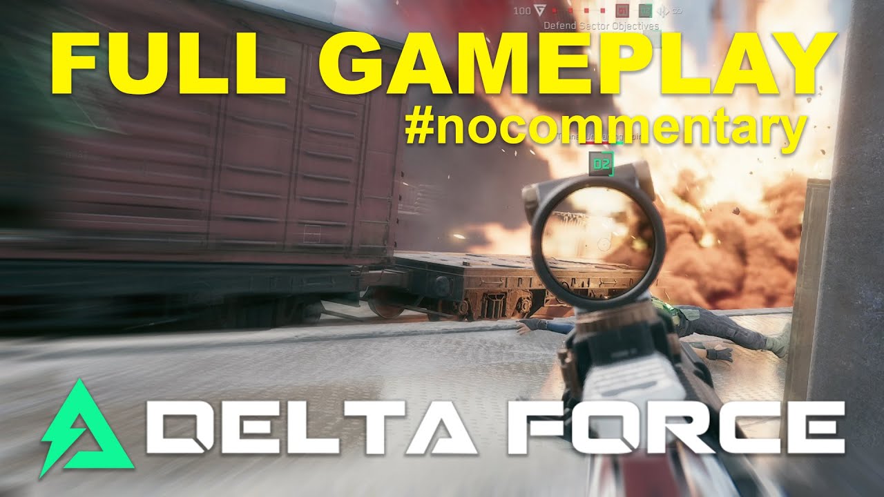 Delta Force - Full Gameplay - RTX4060ti + 5600G QHD - YouTube