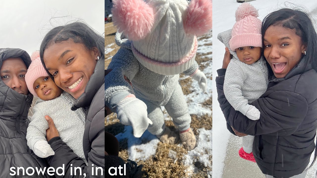 Our Daughters First Time in Snow *emotional* Day in the life of a MOM ...