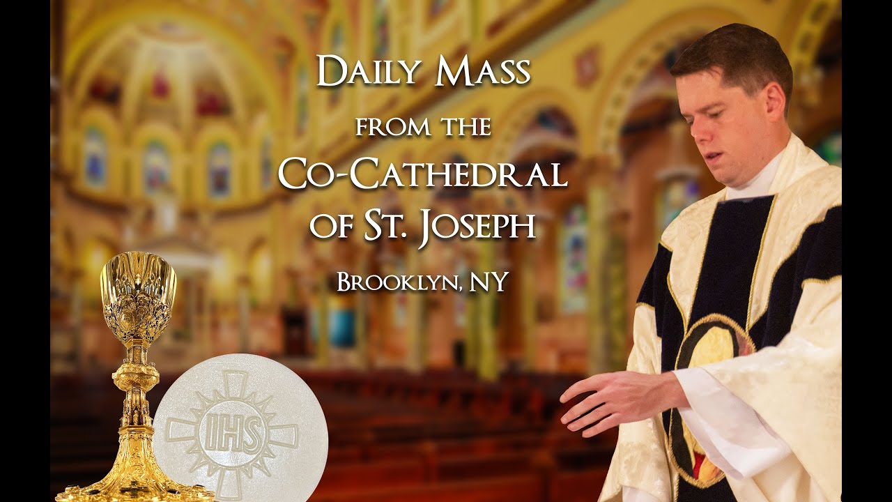 English Mass 3 4 25 Monday of the Eighth Week in Ordinary Time - YouTube