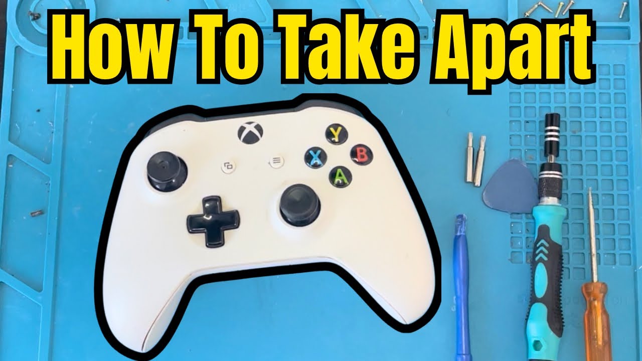 How To Take Apart an Xbox One Controller (Easy) - YouTube