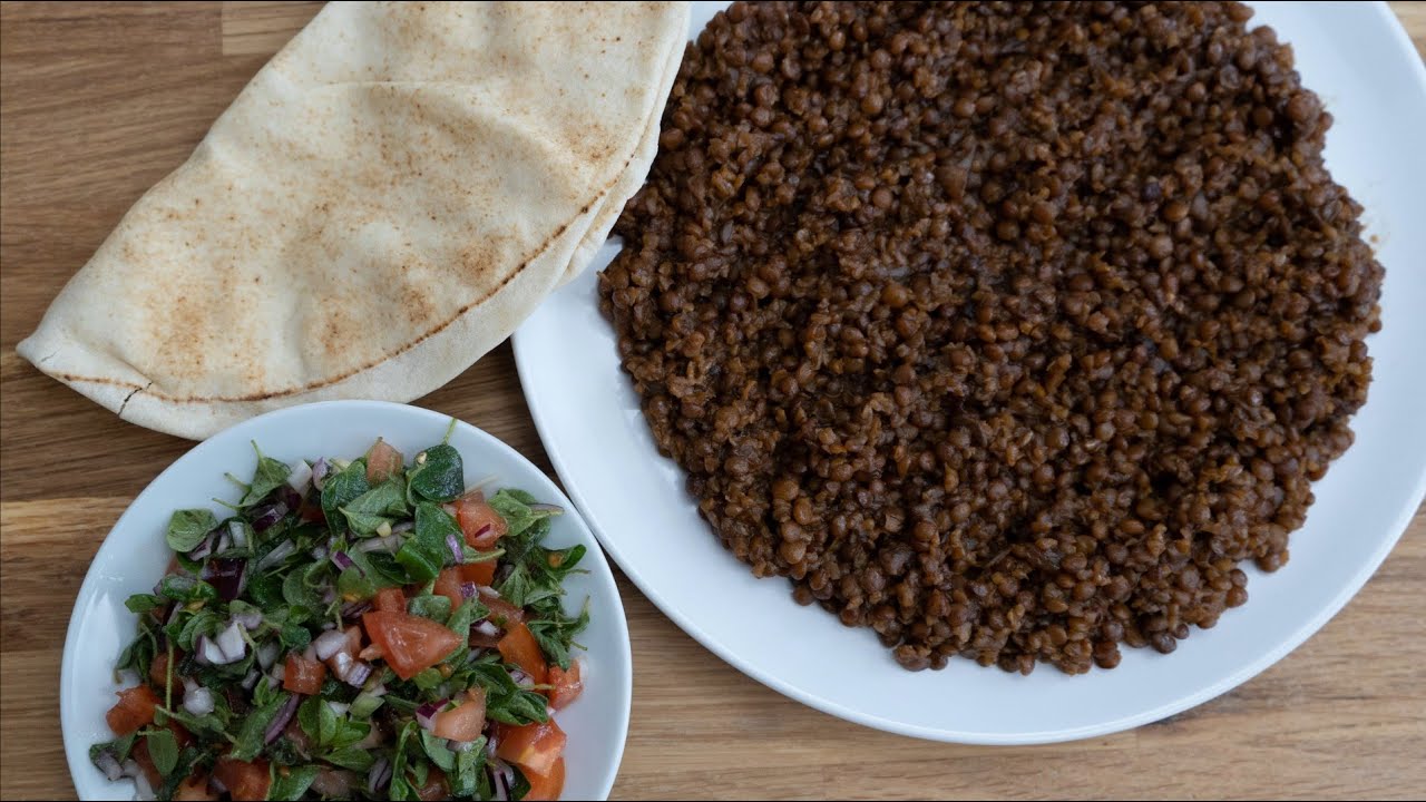 Mjaddara Hamra - Mjaddara mujaddara, Linseneintopf. Das original Rezept ...
