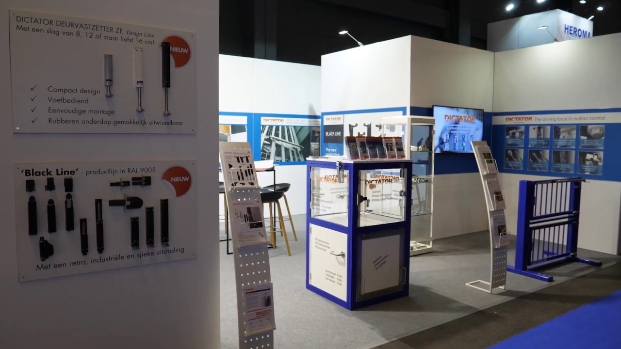 Dictator presenteert innovaties op Polyclose - YouTube
