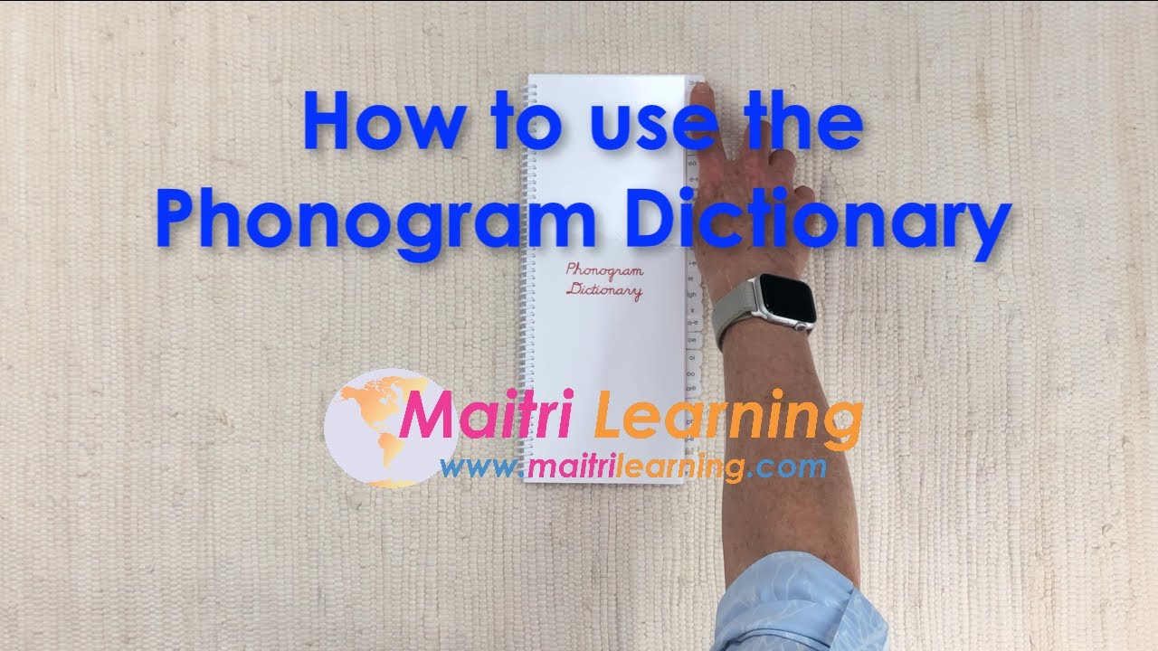 Phonogram Spelling Dictionary #montessori #earlylearning #spelling # ...