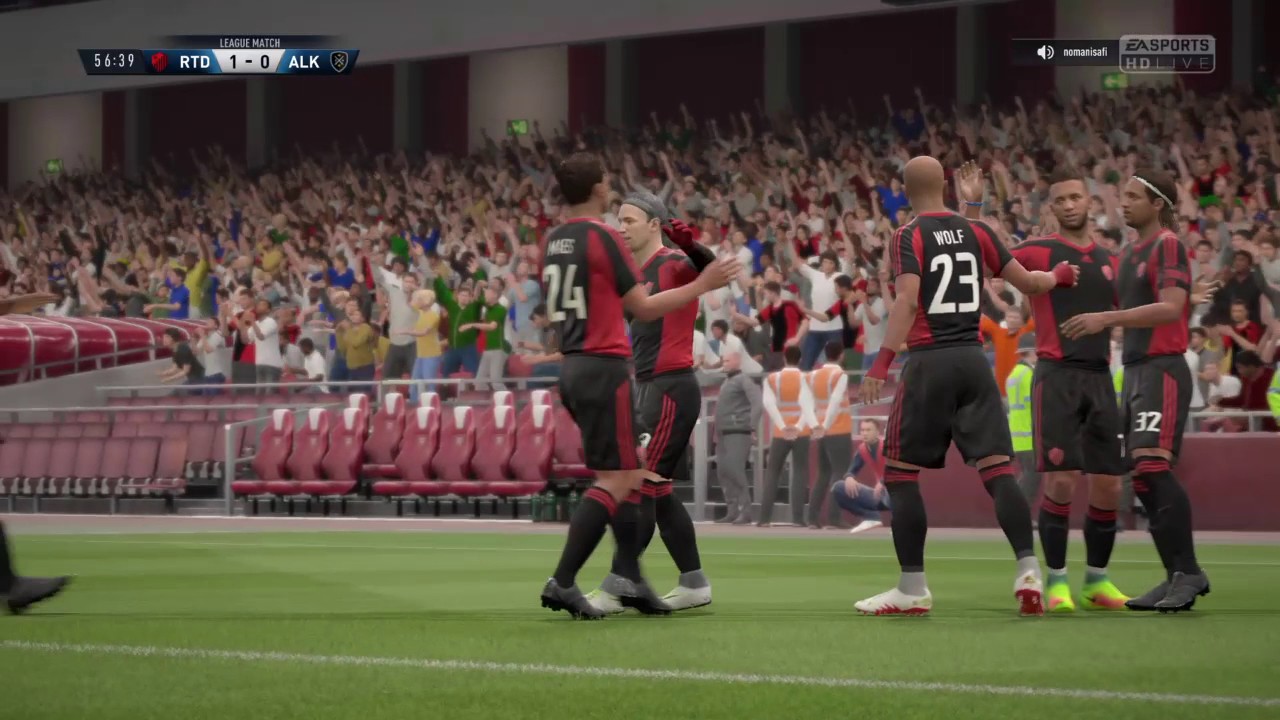 fifa 17 - pro clubs - raf' pirlo pass - YouTube