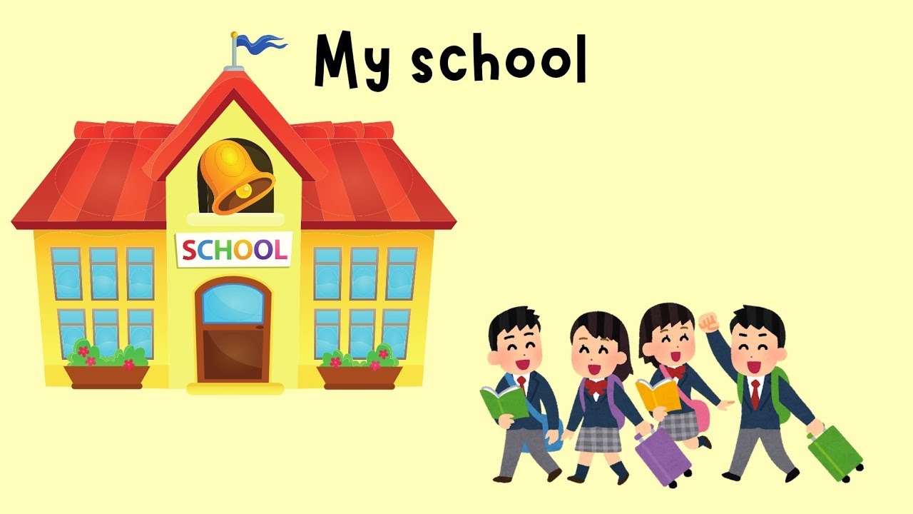 Improve your English| My school by First English - YouTube