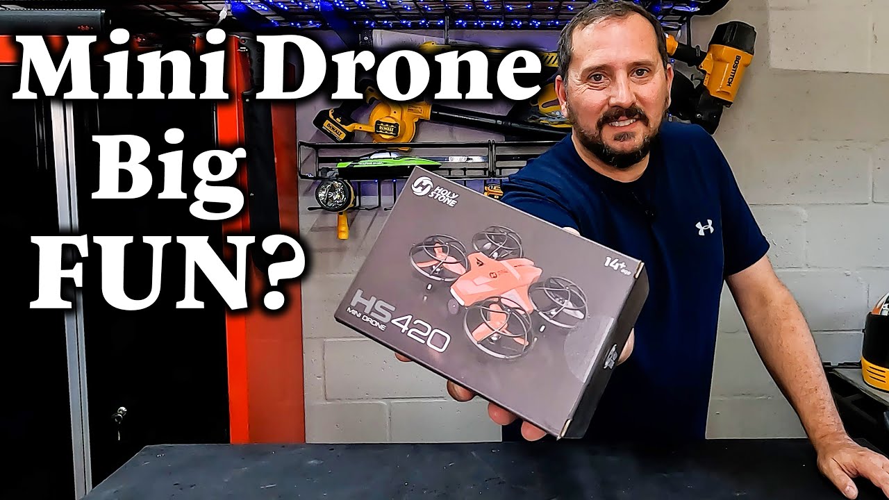 Holy Stone HS420 Mini Drone with HD FPV Camera Reviewed - YouTube