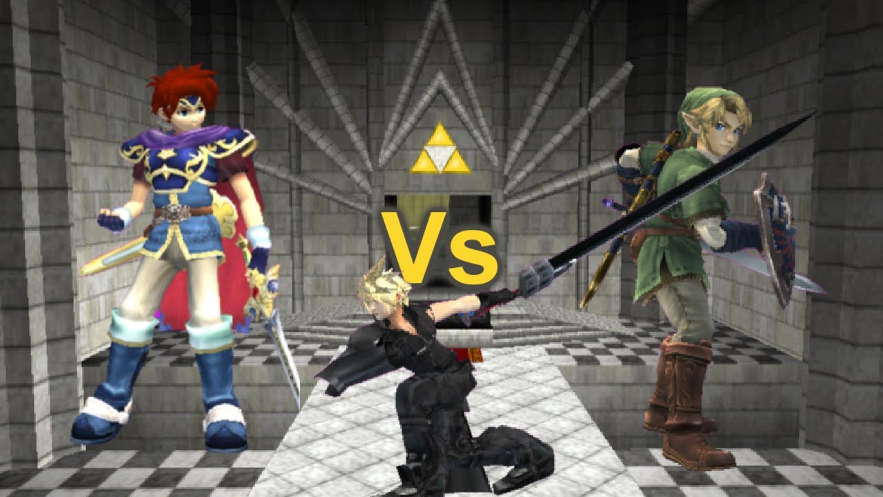 SSBB Dolphin Emulated Roy Vs Cloud Vs Link {Requested By Daniel Harris ...