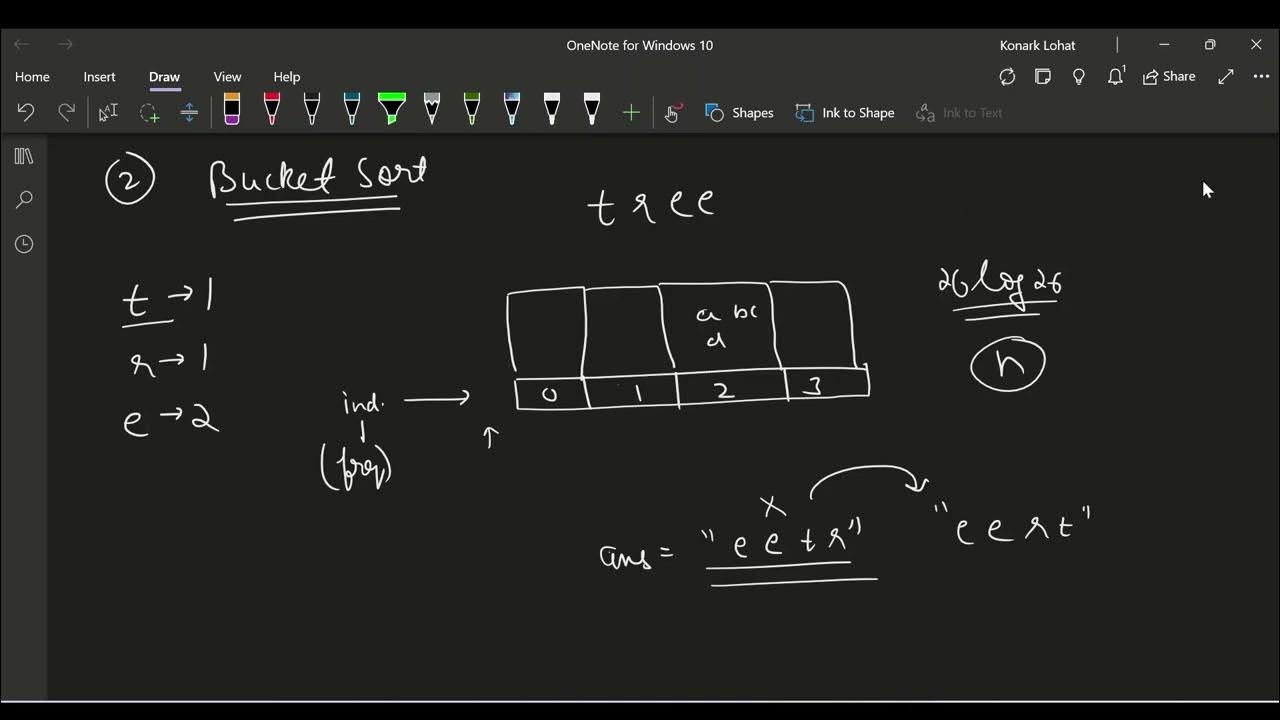 451 Sort Characters By Frequency String Sorting Leetcode Medium Youtube