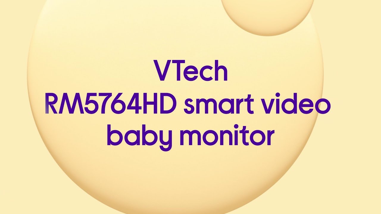 Vtech RM5764HD Smart Video Baby Monitor - Quick Look - YouTube