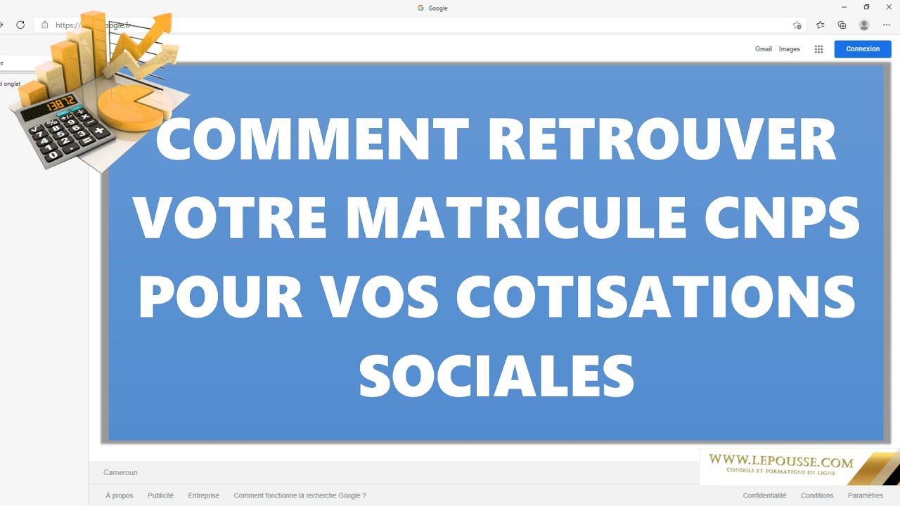 LePousse.com - COMMENT RETROUVER SON MATRICULE CNPS AU CAMEROUN - YouTube