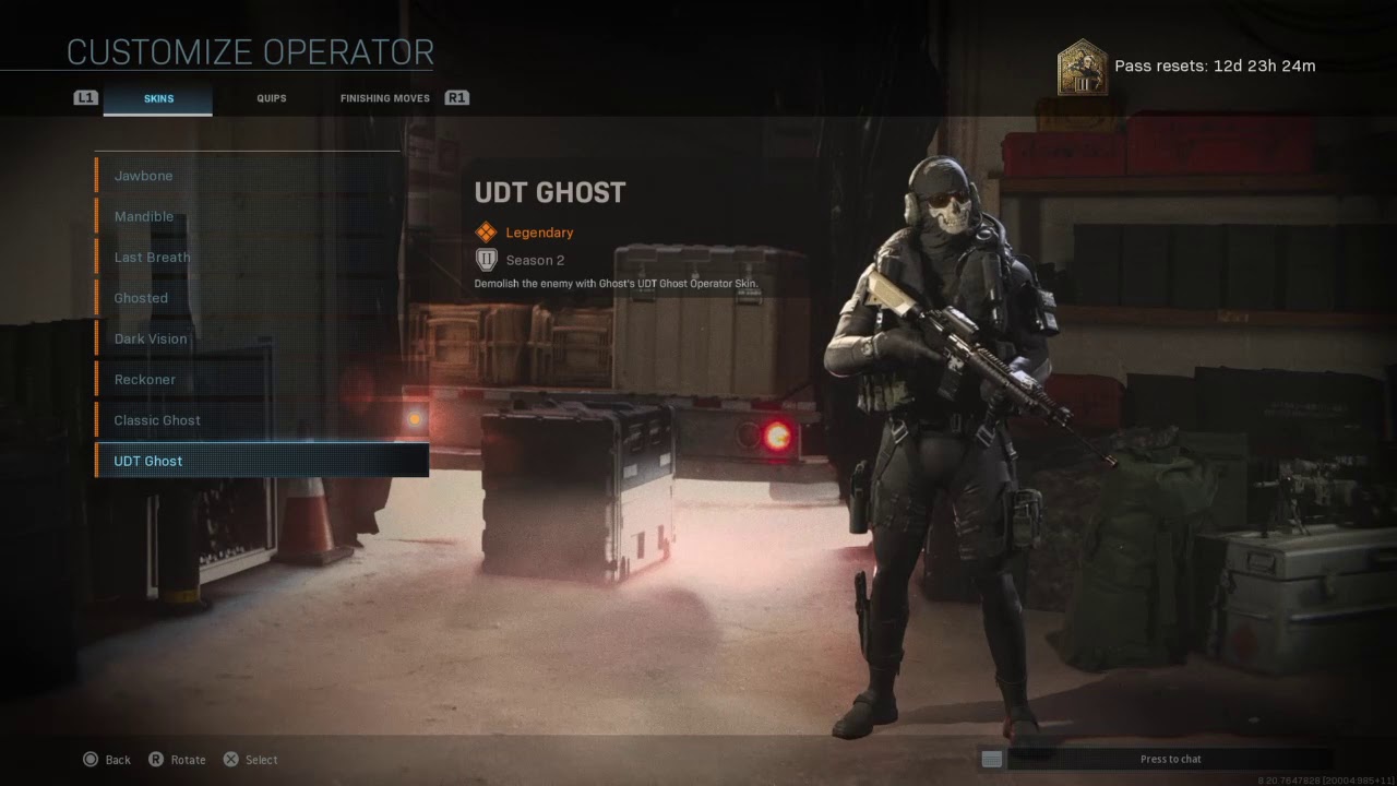 Ghost Operator | MW 2 Classic Ghost Skin - YouTube