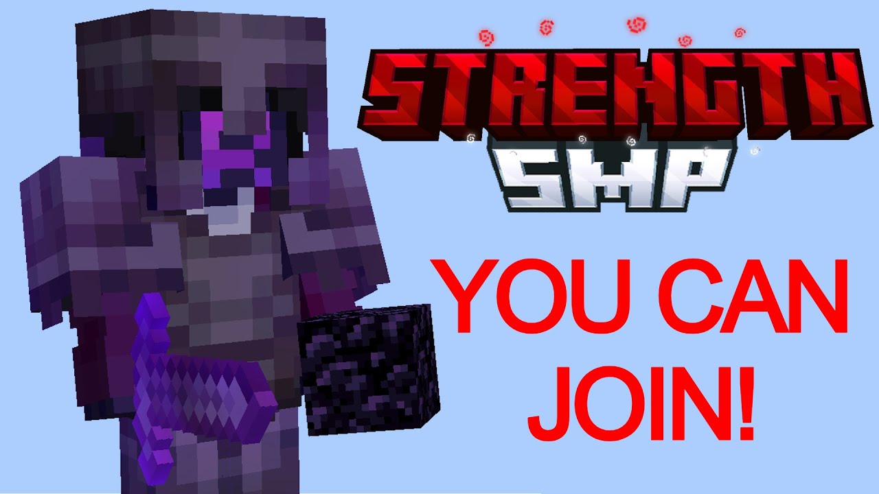 Strength SMP PUBLIC!! | YOU CAN JOIN! ( ip in description ) - YouTube