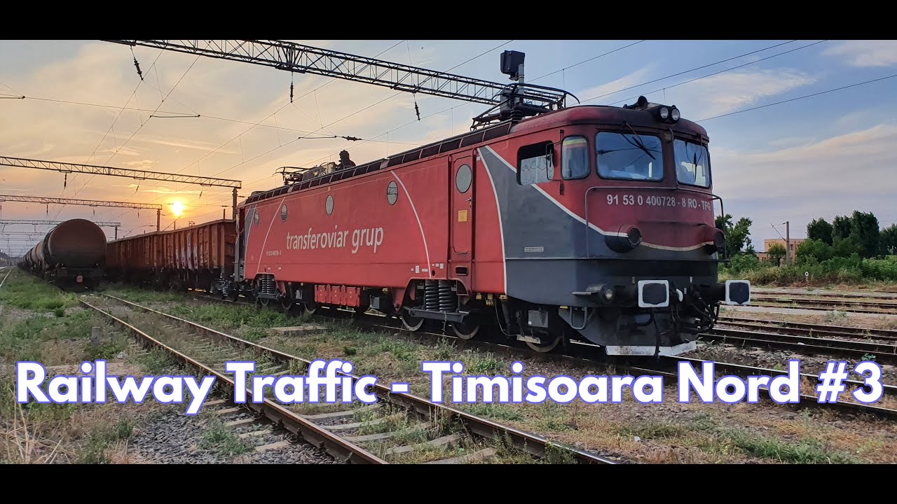 🟢 Trafic Feroviar | Railway Traffic - Timisoara Nord #3 - YouTube