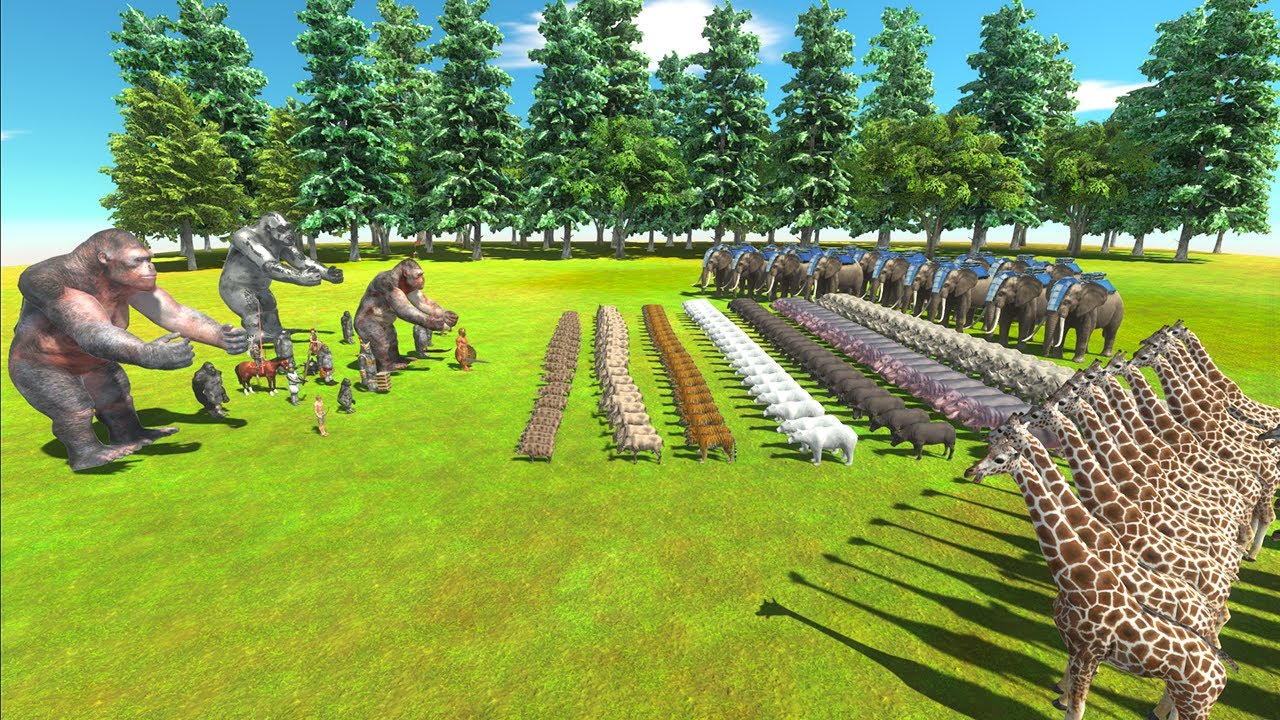 Dinosaurus Jurassic World Dominion: Mutant Primates & Ancient Humans vs ...