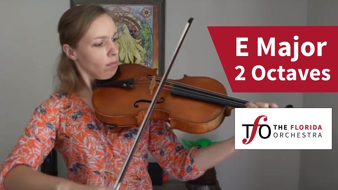 E Major 2 Octave Scale - YouTube