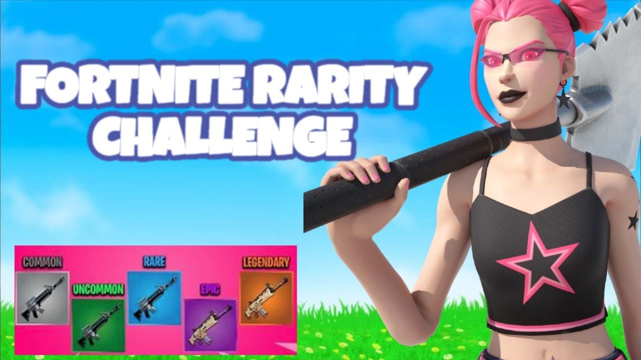"Fortnite Skin Rarity Challenge!" - YouTube