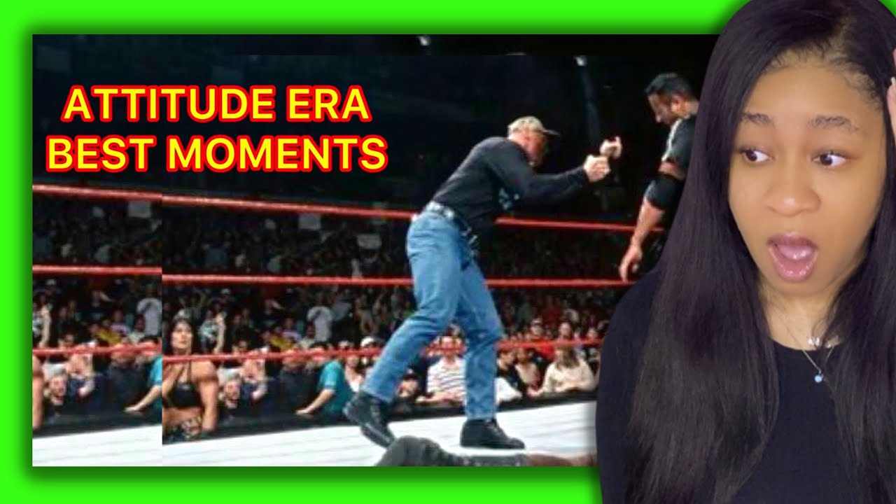 wwe reaction | WWF ATTITUDE ERA BEST MOMENTS | WRESTLE FREE - YouTube