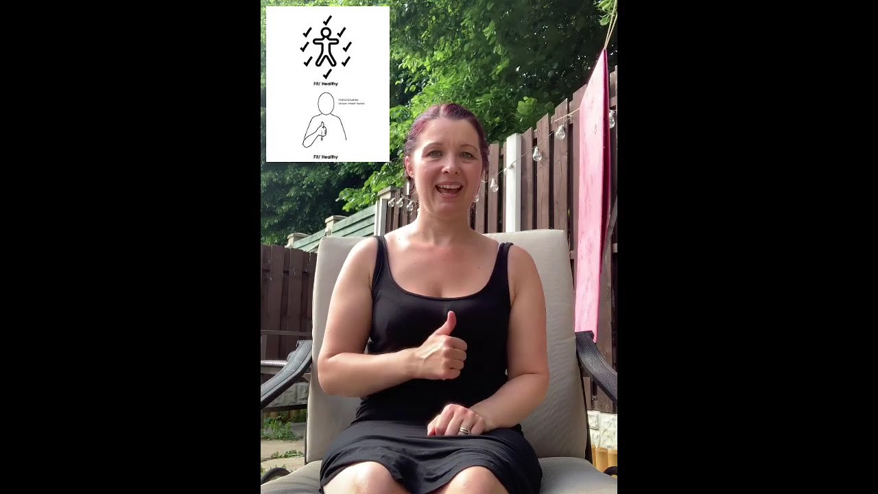 Makaton sign for Healthy - YouTube