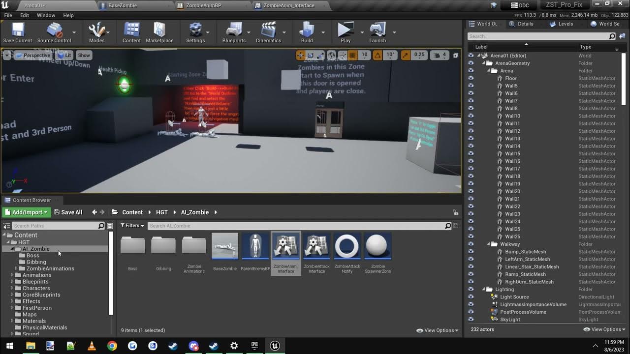 Random Animation Blendspaces UE Tutorial - YouTube
