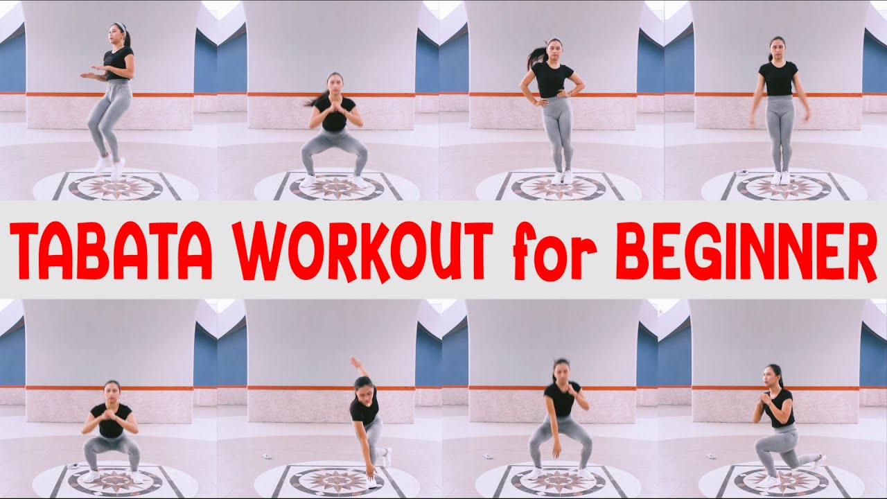 8 TABATA WORKOUT at home FOR BEGINNER WOMEN (FULL BODY) - YouTube