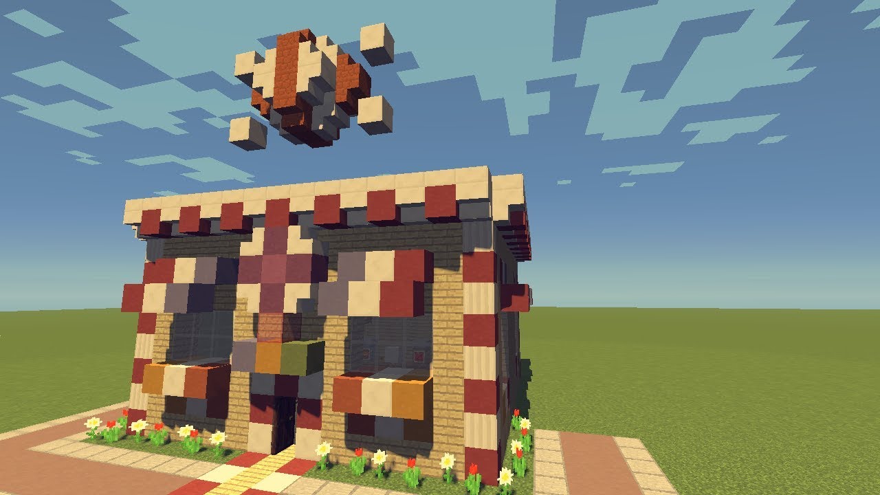 Minecraft | Time-lapse | Candy Shop 🍫🍨🍰🍩🍪🍬 - YouTube