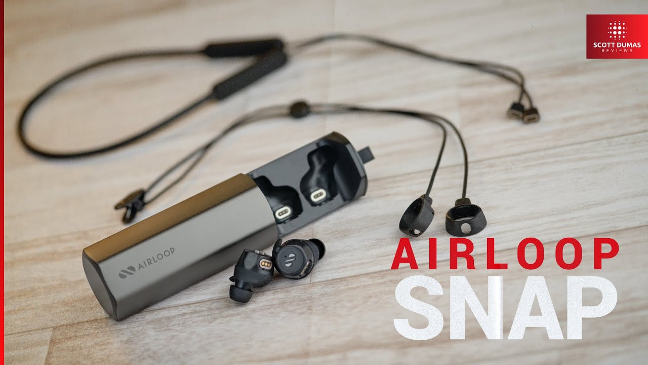 Airloop Snap 3-in-1 Headphones (Ear Buds) with INCREDIBLE Battery Life ...