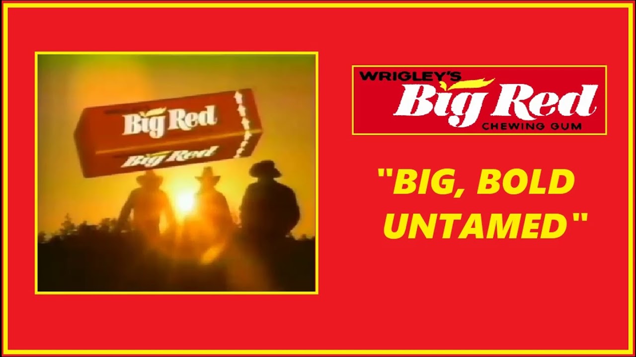 RADIO COMMERCIAL - BIG RED CHEWING GUM - YouTube