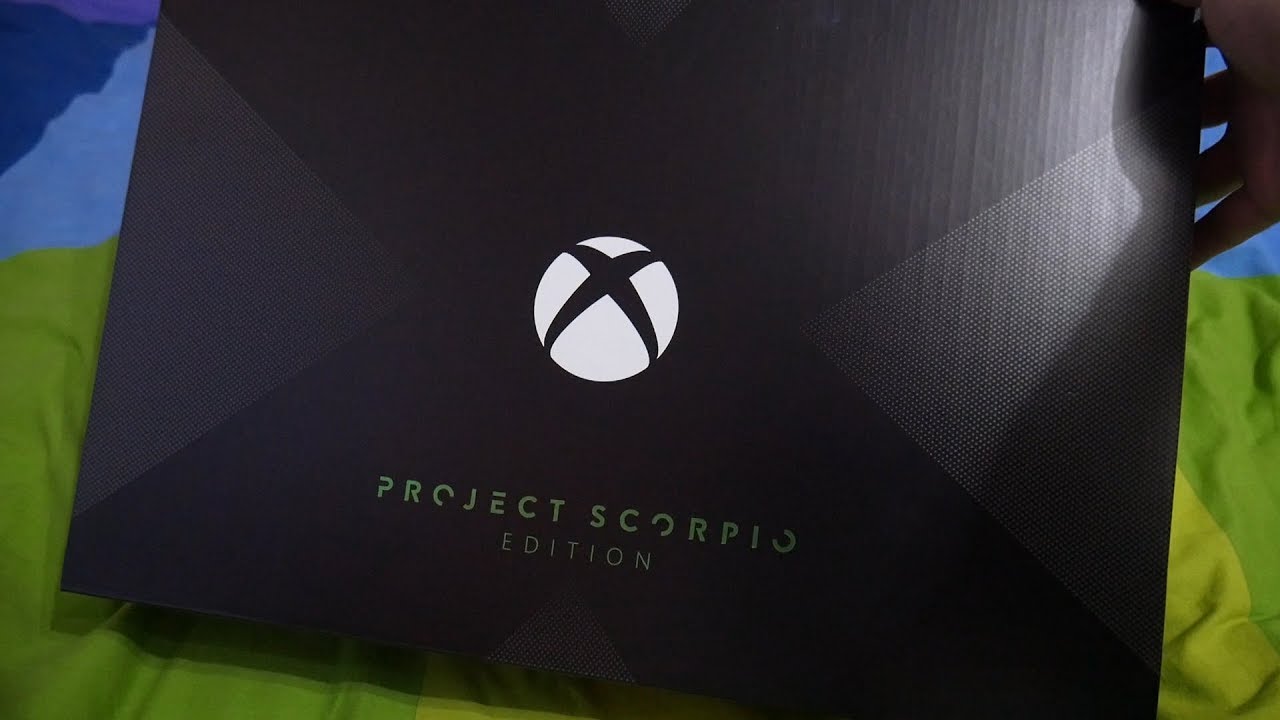 Xbox One X Project Scorpio Edition Unboxing - YouTube