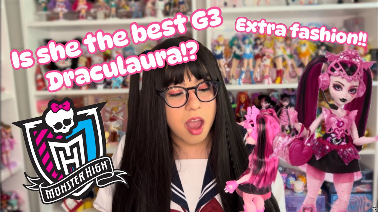 Draculaura Monster High Skulltimate Secrets 4 Unboxing and Review!! | Magical Doll Friday Ep. 21 ...