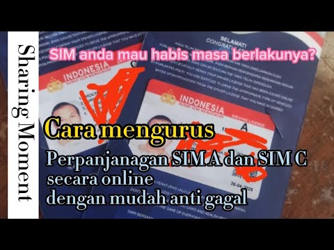 Cara mengurus perpanjangan SIM secara online @hobitechcreation9 - YouTube