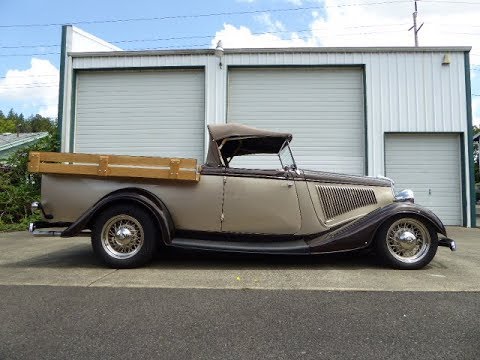 1934 Ford Roadster Pick up Truck Australian Ute "SOLD" West Coast ...