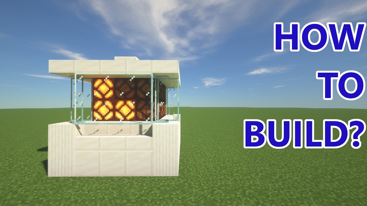 HOW TO BUILD THE BEAUTIFUL SMART LAMP IN MINECRAFT | MINECRAFT | How To ...