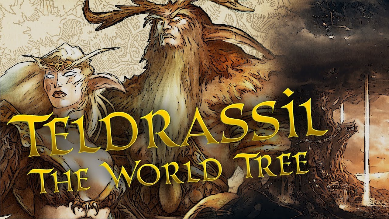 The Lore of Teldrassil the World Tree | From Seedling to Ashes - YouTube