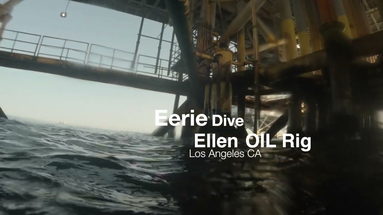 Eerie Dive at Ellen Oil Rig - Los Angeles, CA - YouTube